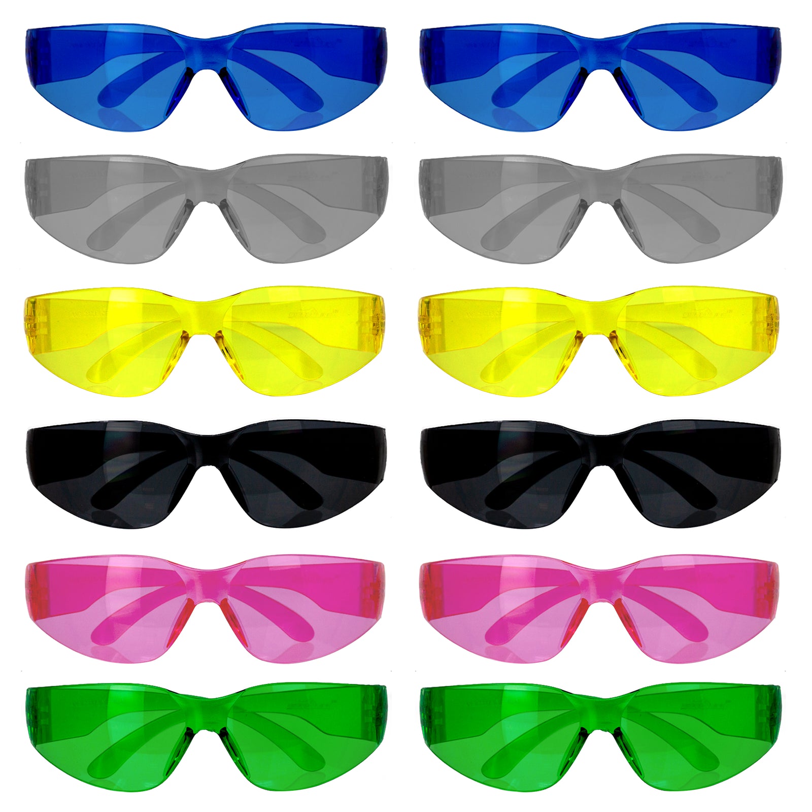 Keystone Full-Color Polycarbonate Safety Glasses - Bison Life