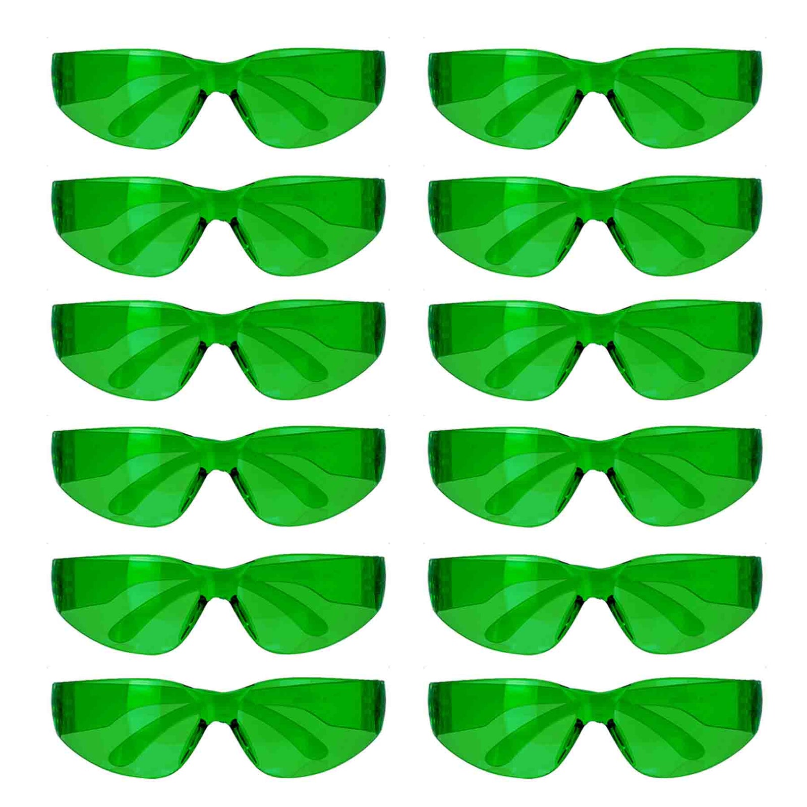 Kristal Full Color Safety Glasses – Bulk Multi-Color Pack – Bison Life